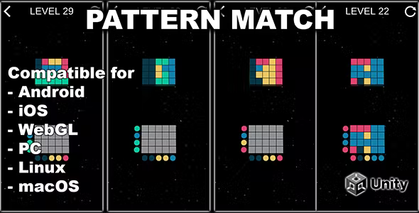 Pattern Match Unity Color Puzzle Game Codermarket